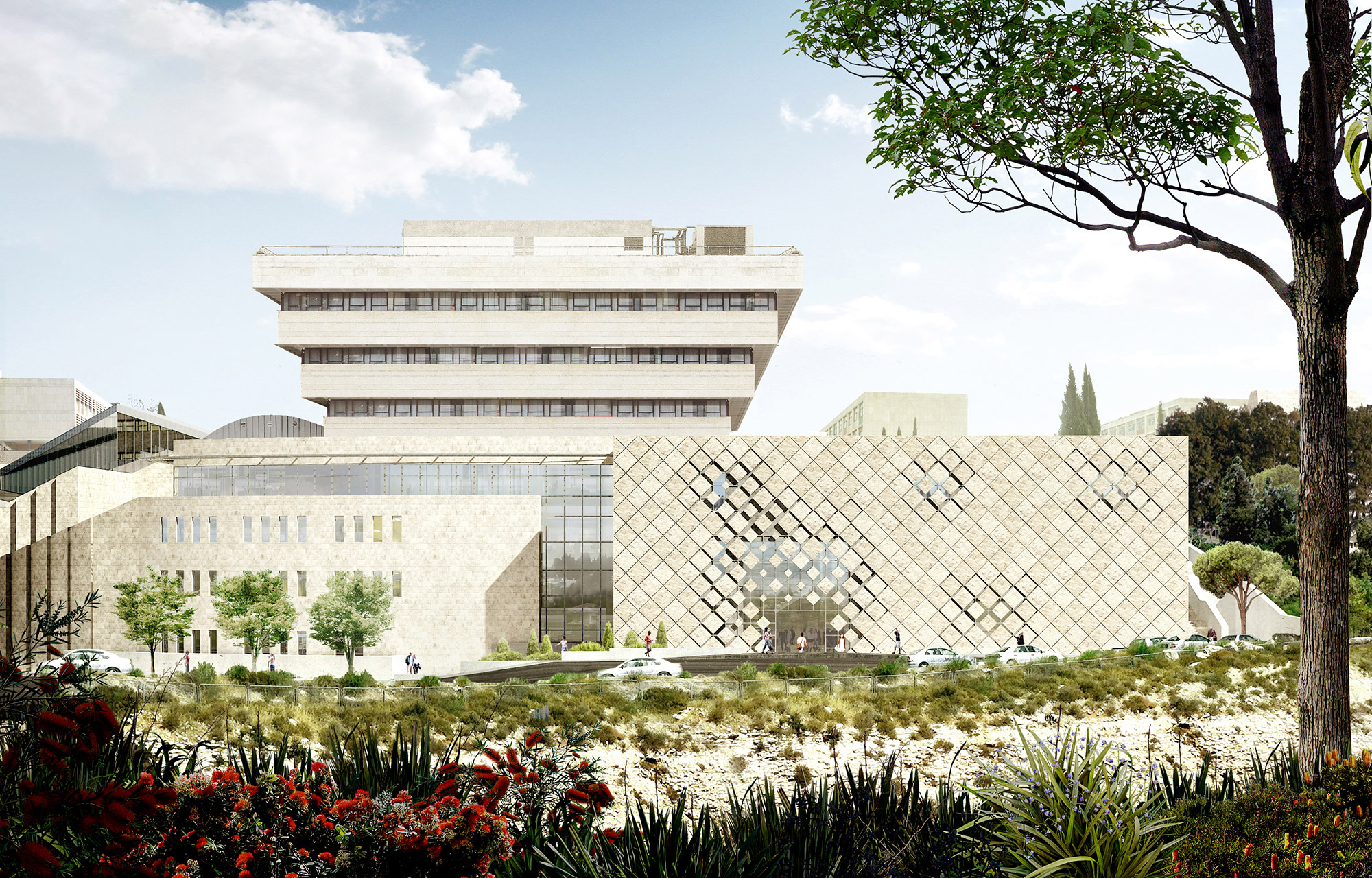 JAMD Arts Center - HWKN by Matthias Hollwich